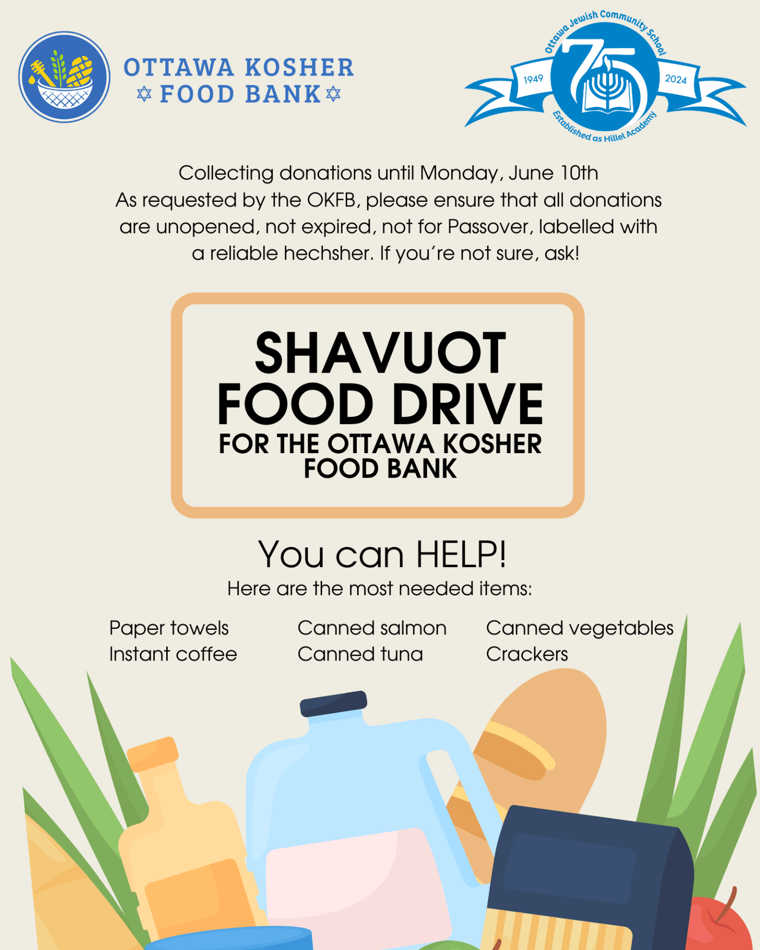 Reminders! – OJCS Grade 3 / Kitah Gimmel